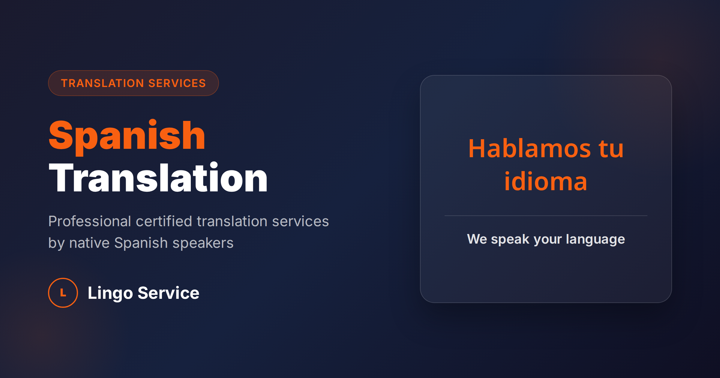 Spanish Translation UK | EU & Latin American | From £35
